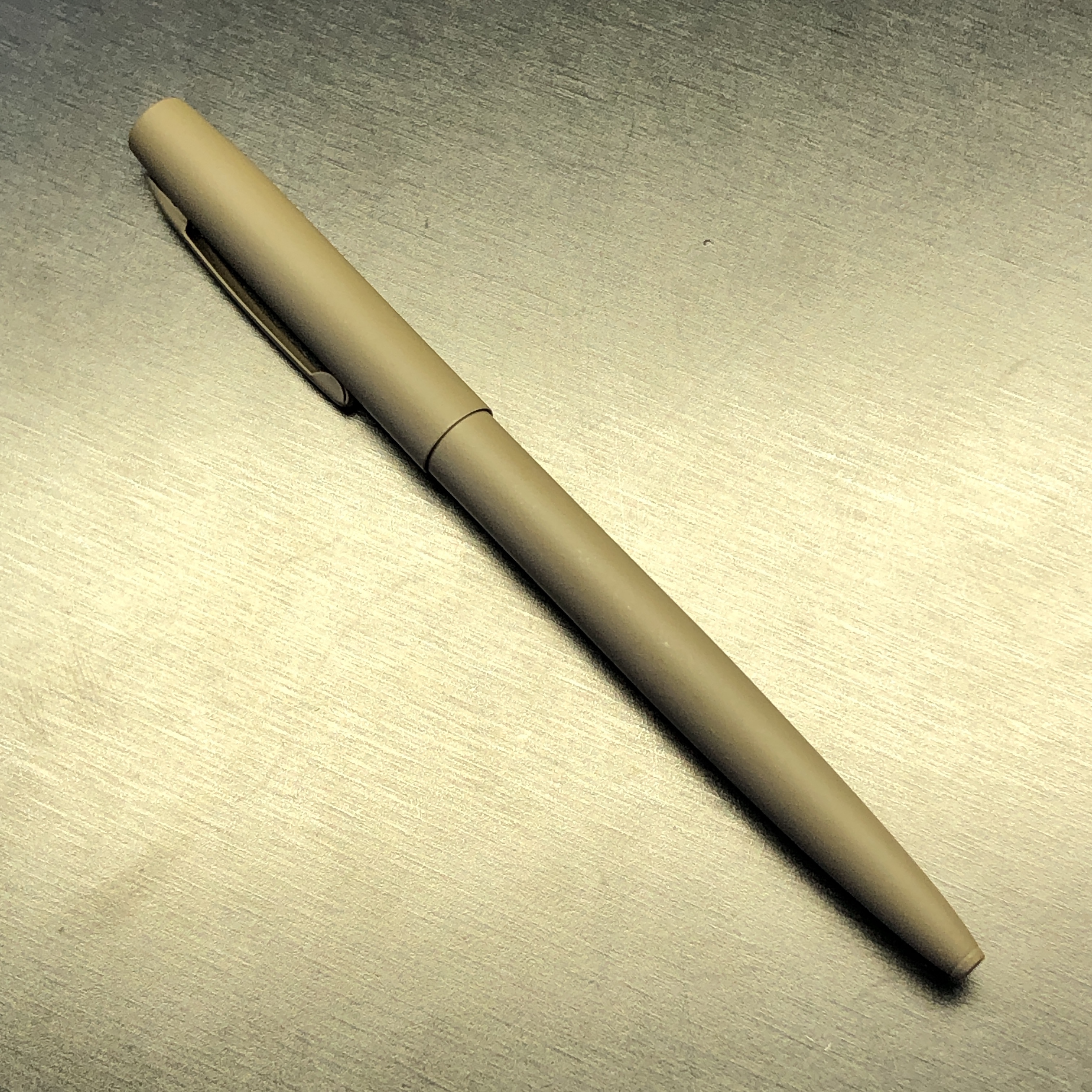 Rite in the Rain FDE Metal Clicker Pen - Black Ink (No FDE97)