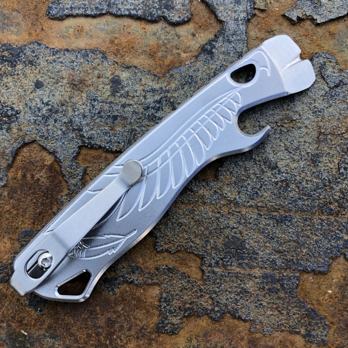 All Access Pass v2.7 Double Wing Titanium Prybar