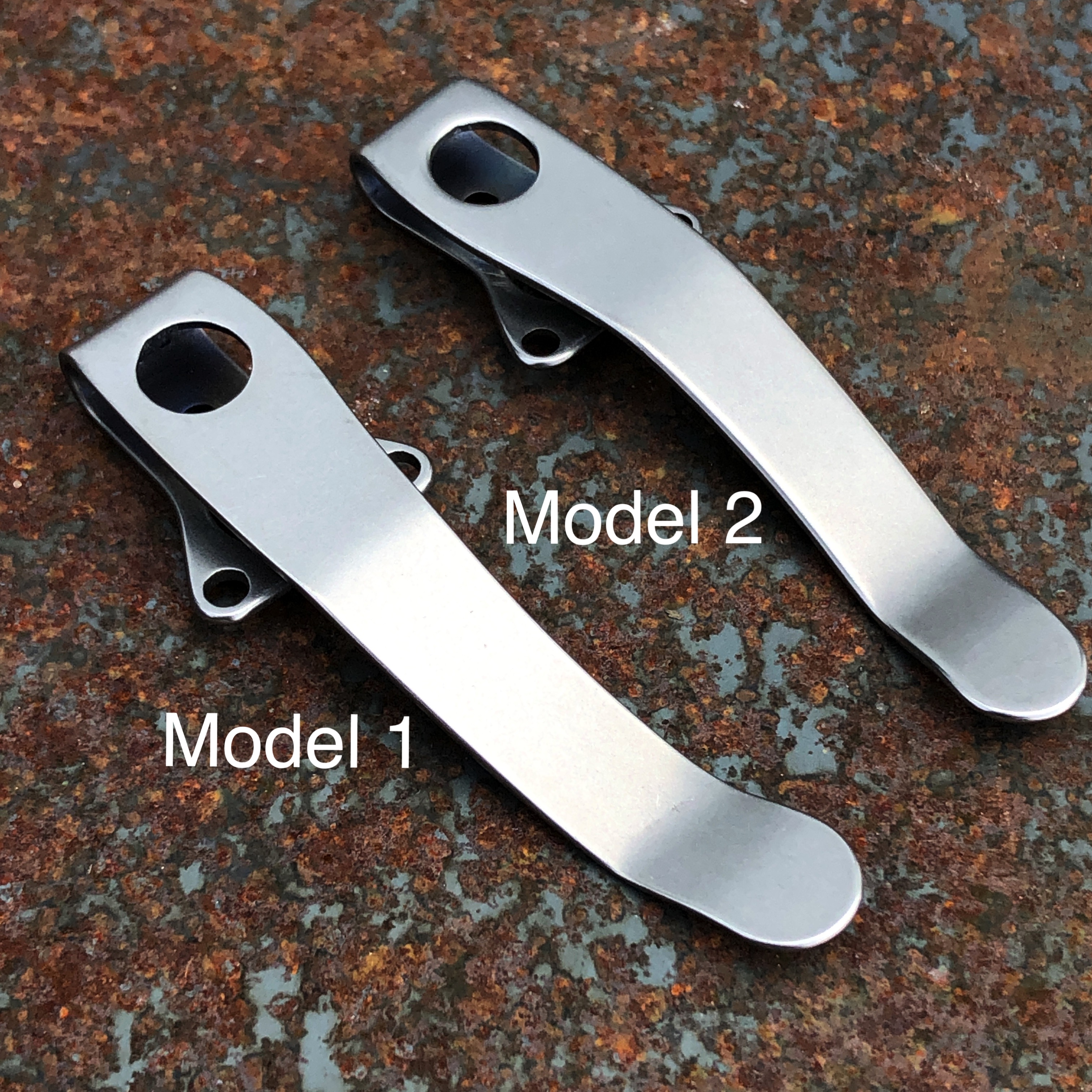Spyderco Military / Tuff Deep Carry Titanium Pocket Clip