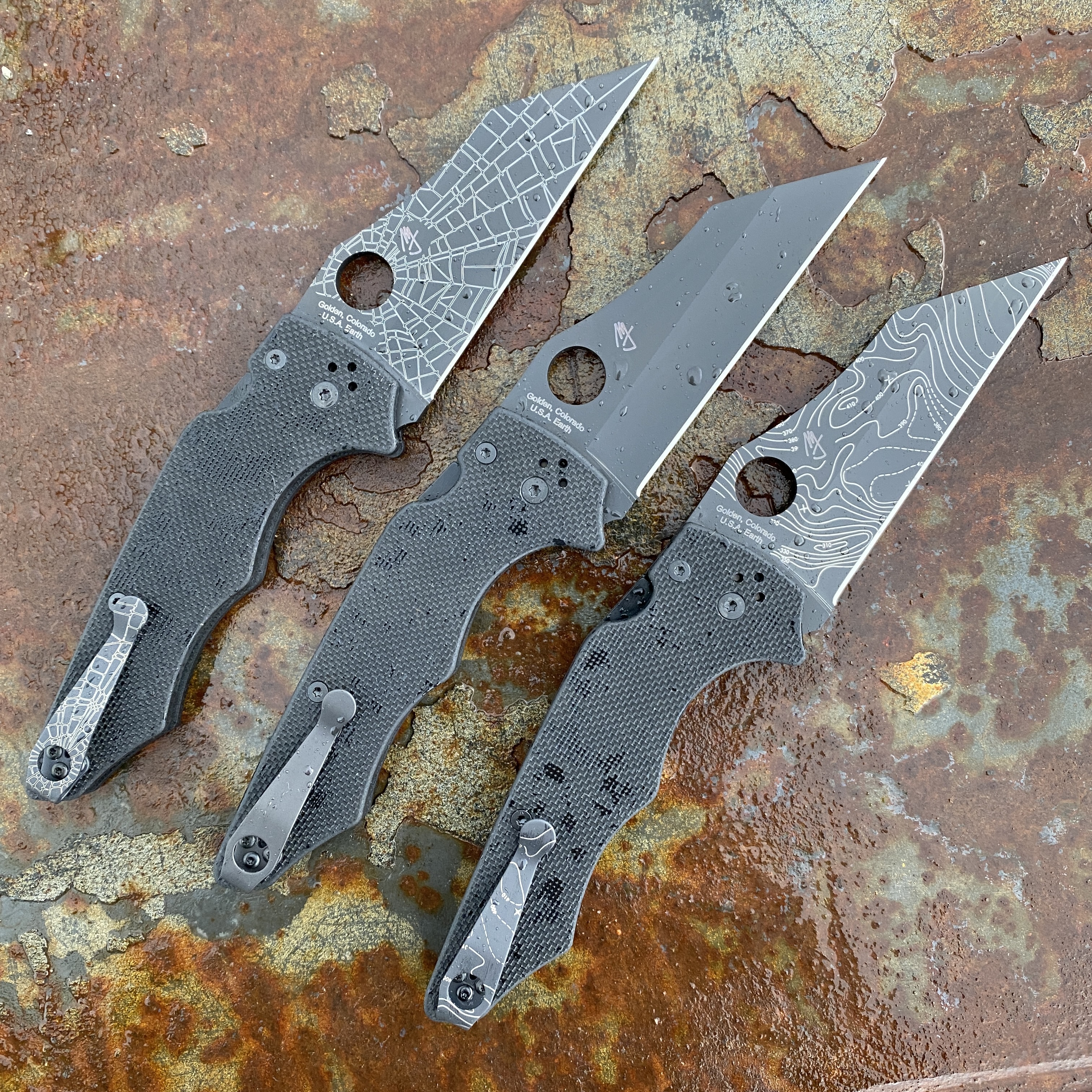 Spyderco Yojumbo Black G10 Scales Black S30V Blade (C253GPBBK) Deep ...