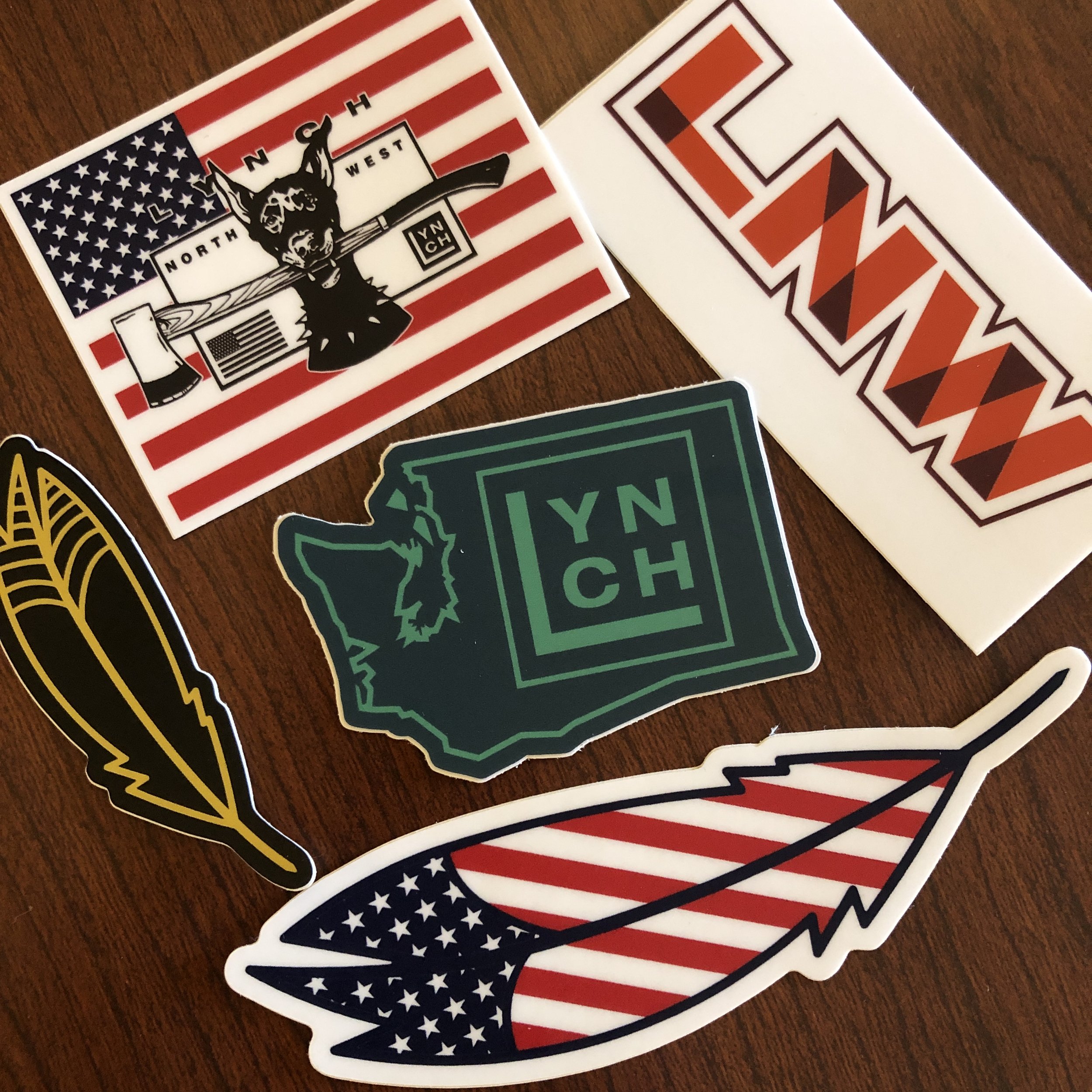 Various Logo Stickers
