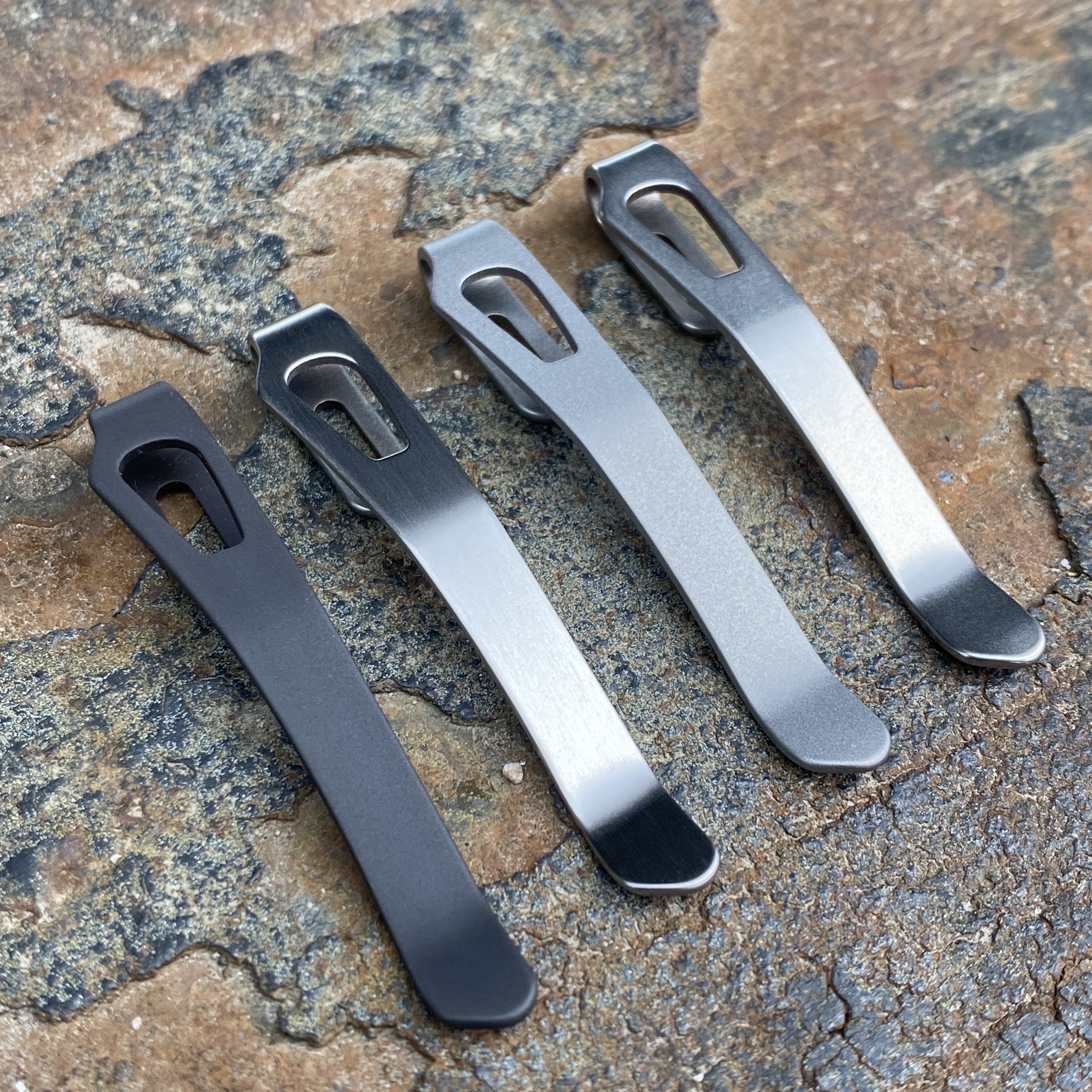 Titanium Deep Carry TRM Atom Replacement Pocket Knife Clip
