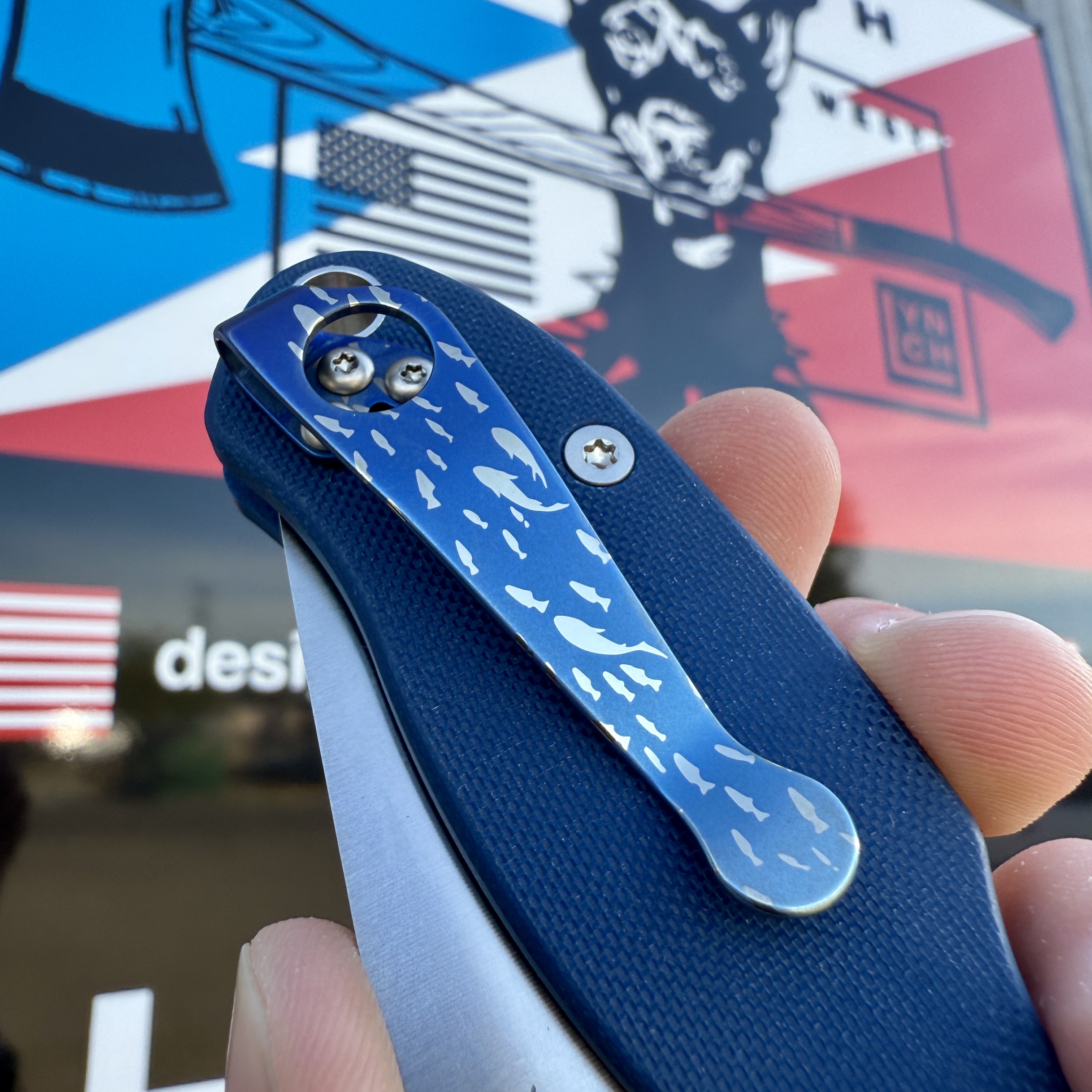 Freshwater Deep Carry Titanium Pocket Clips