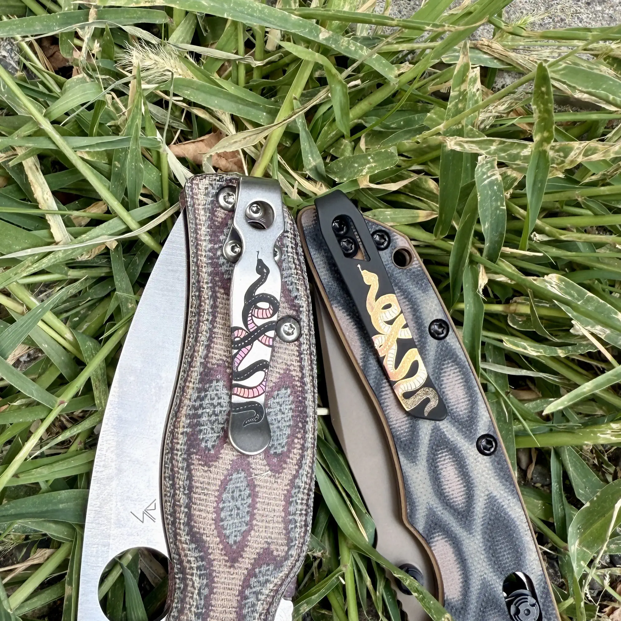 Viper Deep Carry Titanium Pocket Clips