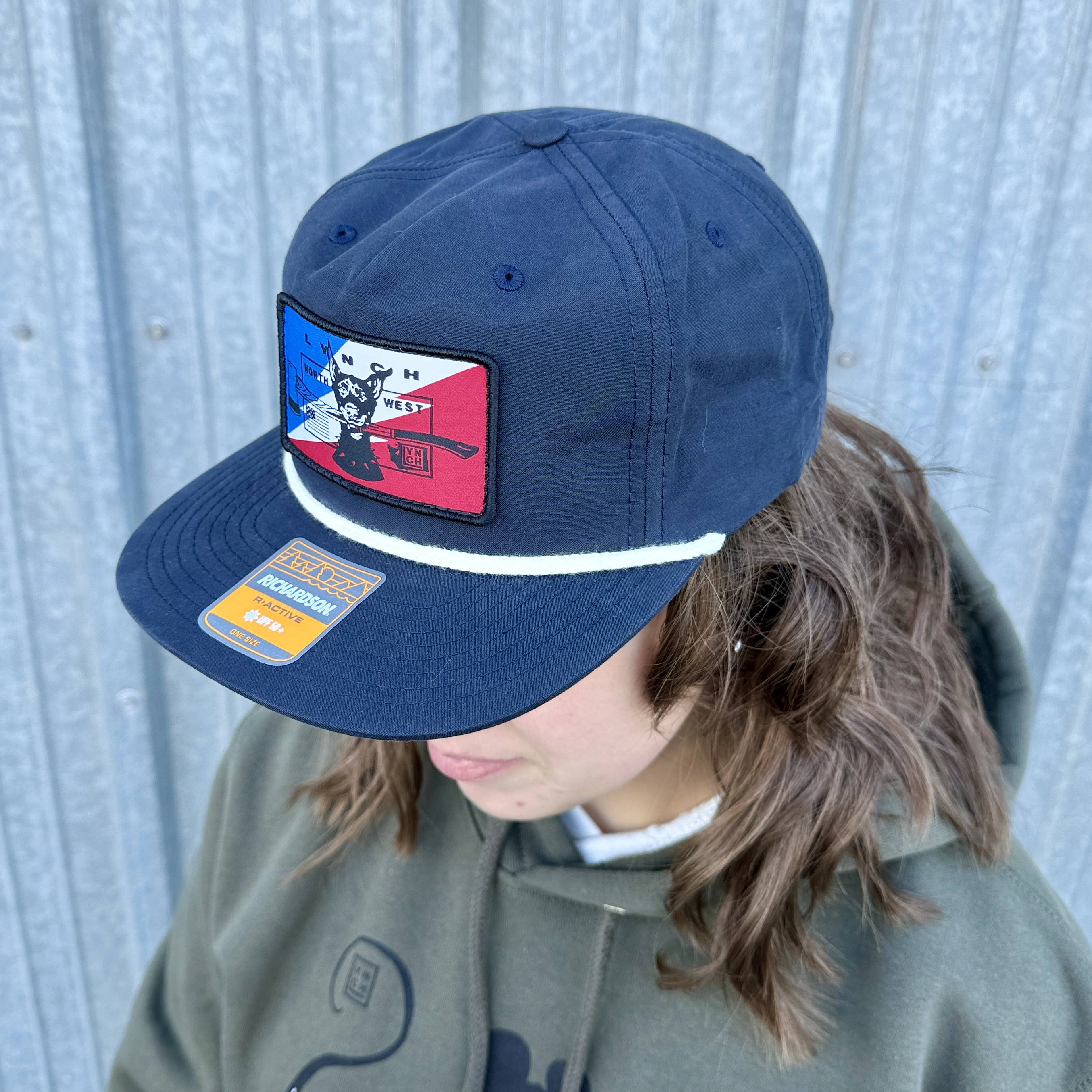 Bolt Dog - Midnight Navy/White Richardson 256 Umpqua Snapback Cap
