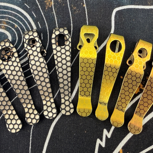 Beekeeper Deep Carry Titanium Pocket Clips